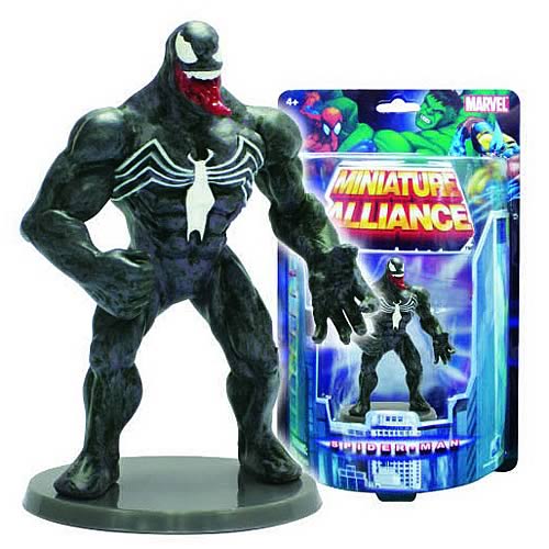 BLOG DOS BRINQUEDOS: Spider-Man Venom Miniature Paperweight Alliance