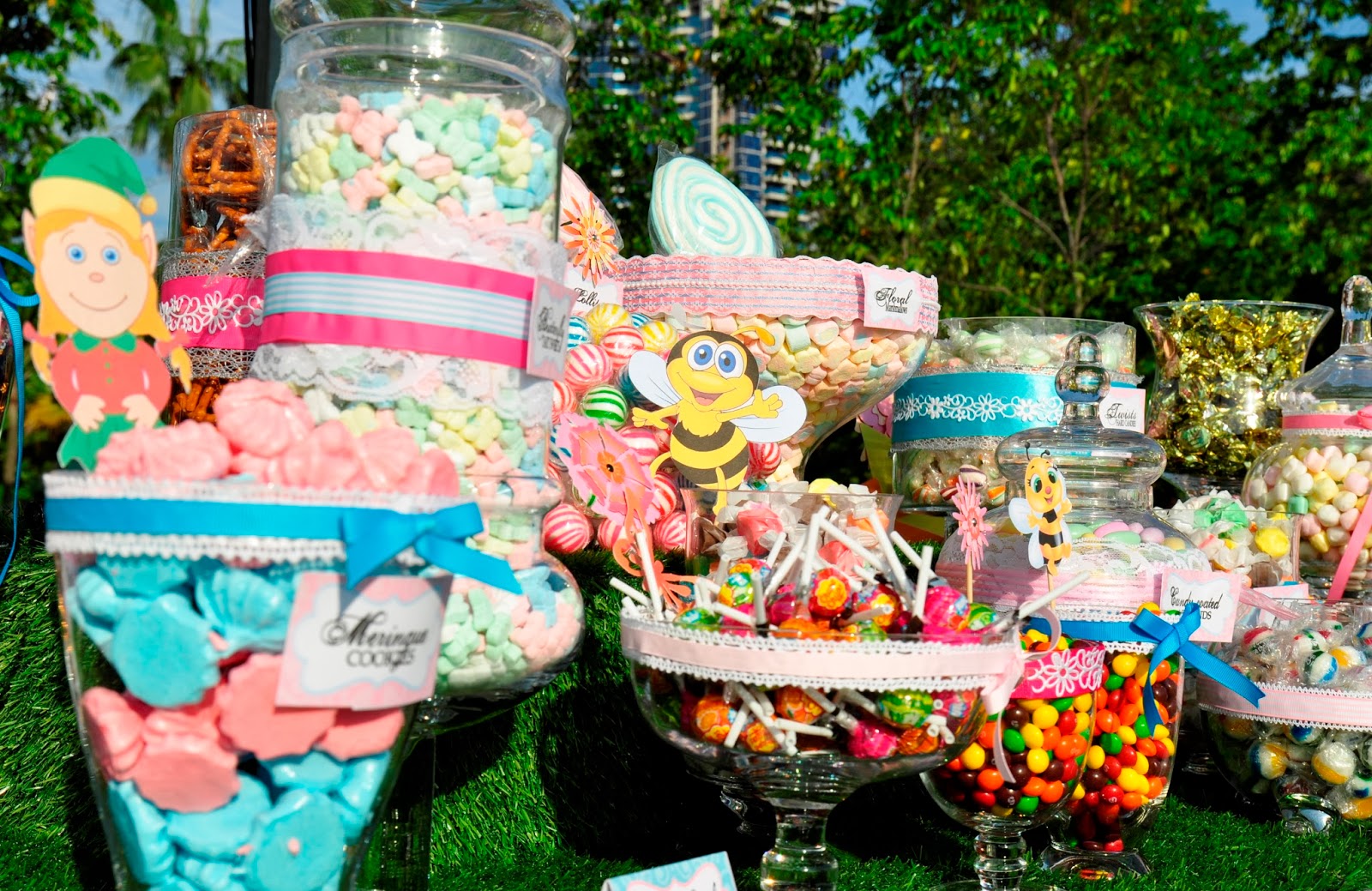 A Reception to Remember: Fairyland Candy Buffet for the kid in you!