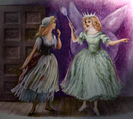 Cheerful Thrifty Door: 1954 ~ Cinderella Book