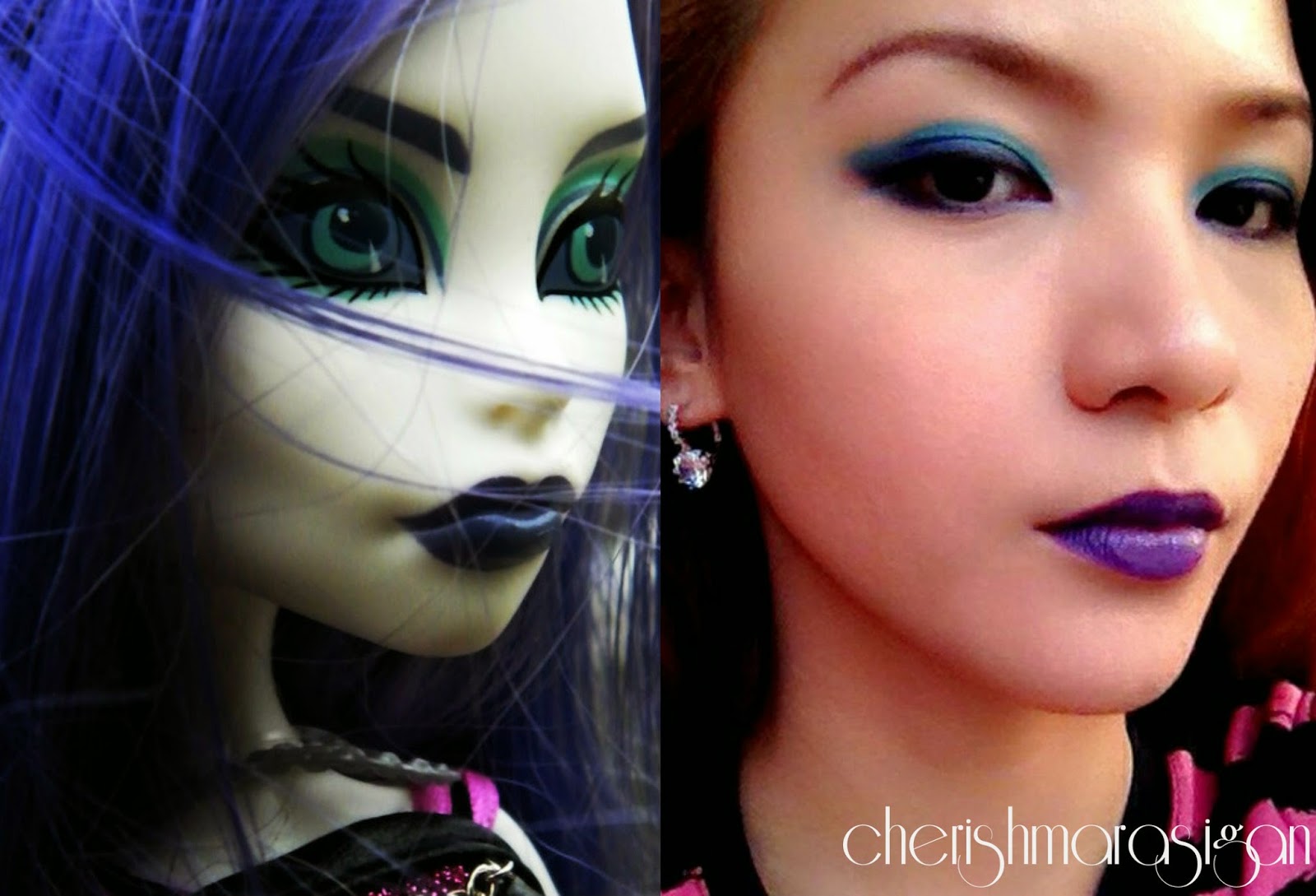 Sweet Screams: Monster High Spectra Vondergeist Inspired Makeup ...