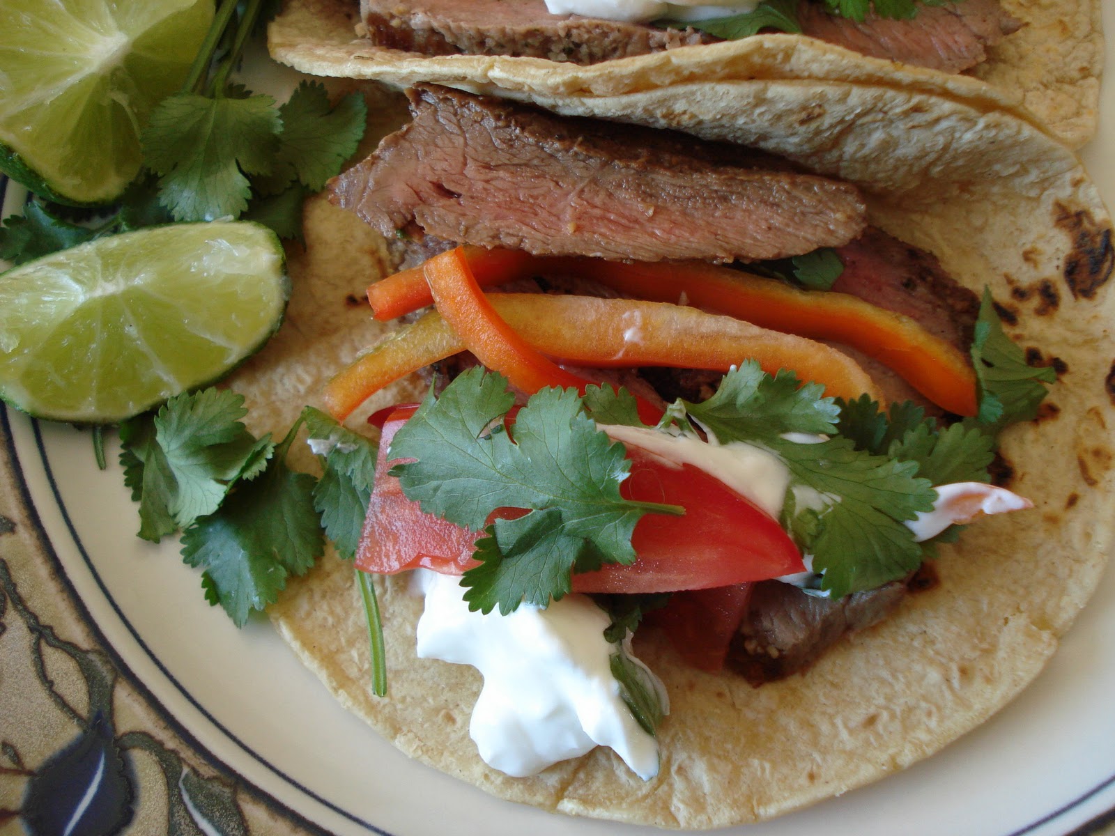 The Copper Pot: Grilled Sazon Steak Tacos