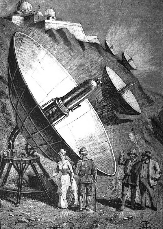 George Roux’s illustrations for Jules Verne, 1889.