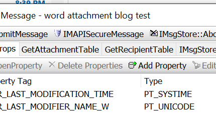 Daily Blog #413: Exploring Extended MAPI part 17 - Hacking Exposed Computer Forensics Blog