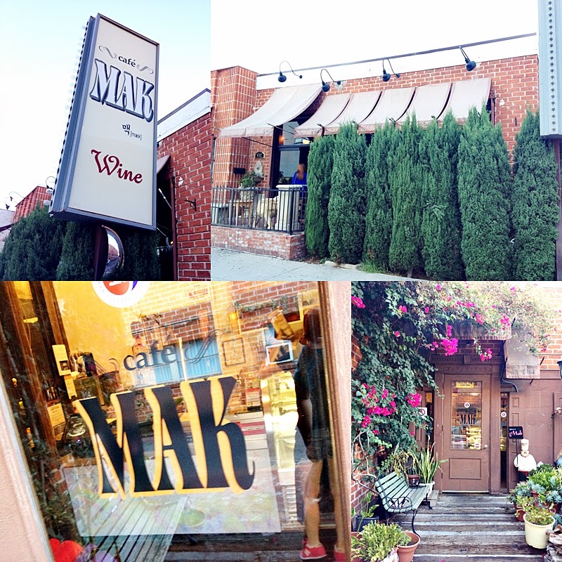 三言兩語難以描述的美國生活，我用美食來紀錄。: 南加州美食：Cafe Mak - Los Angeles, CA