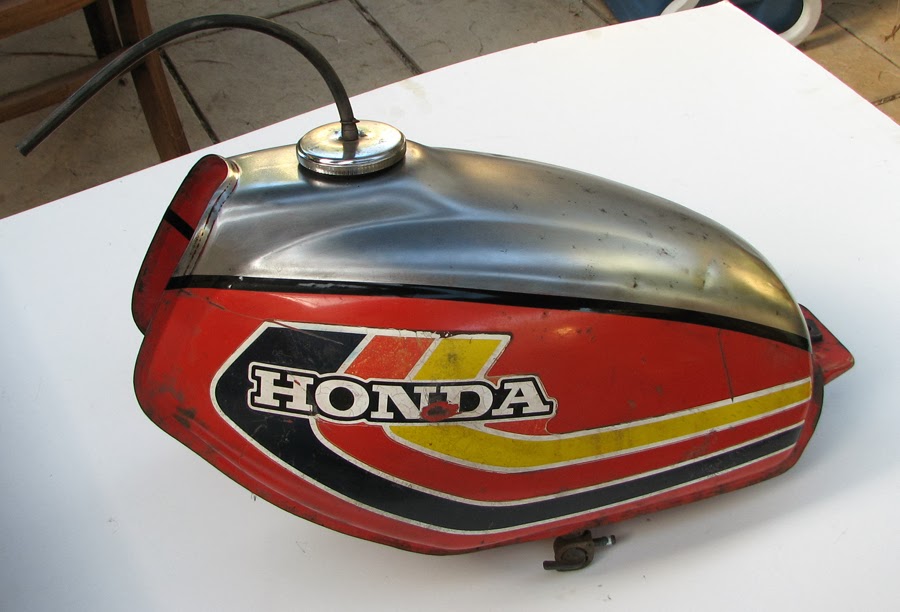 Crispy Cycles: XL500 slash XL250 fuel tank renovation restoration remodel