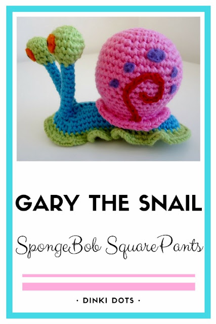 A Playful Stitch: Crochet Gary the Snail