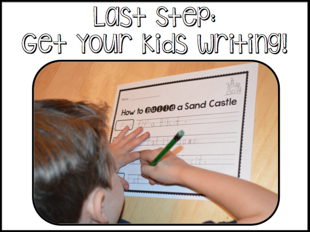 Primary Chalkboard: Transforming a Simple Writing Lesson: How to Build ...