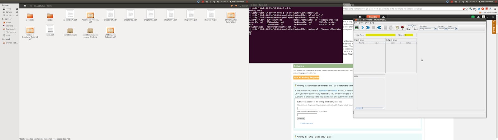 Nand2tetris Nand2tetris Hardware Simulator