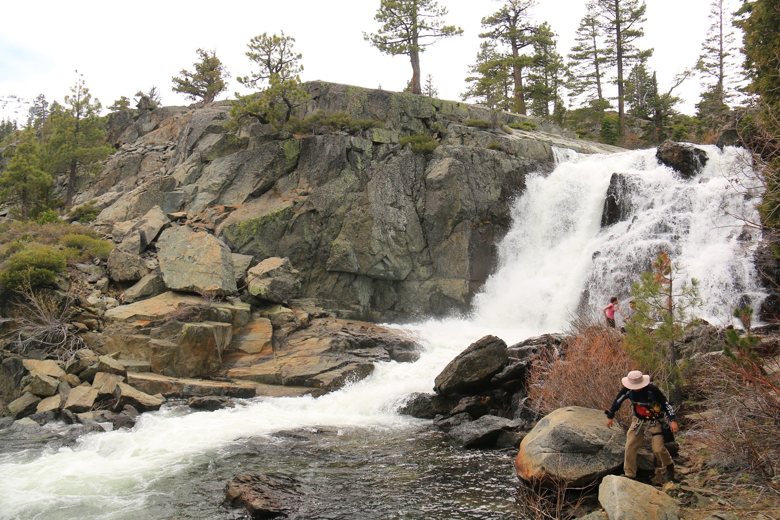 Eye On The View: el Dorado National Forest - Upper Glen Alpine Falls
