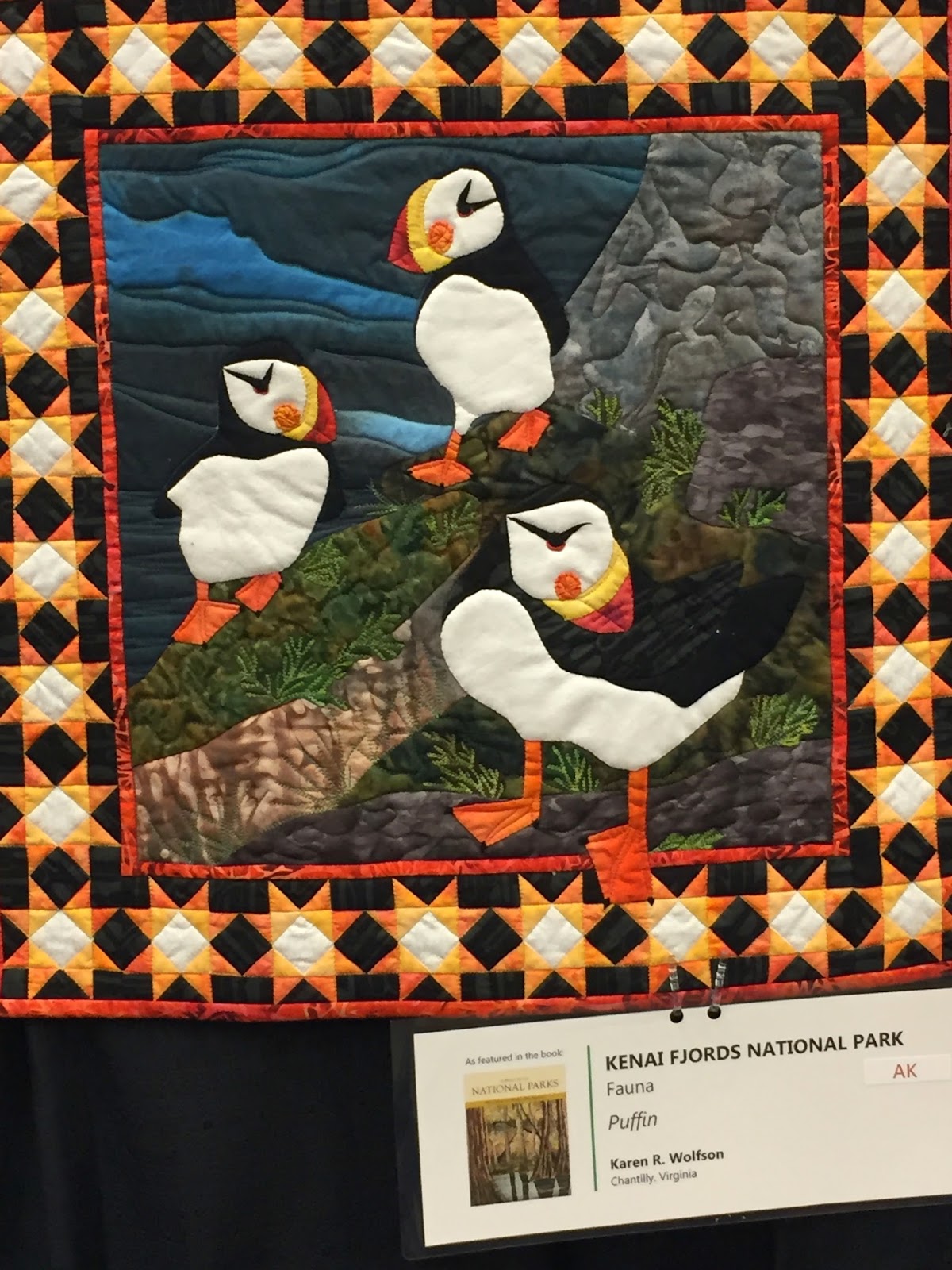 IHQS Show & Free Printable Quilt Care Card - Stories from the Sewing Room