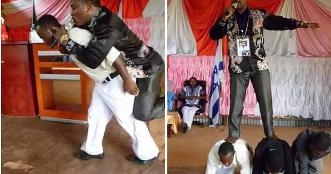 Meet the pastor whose legs do not touch ground while ministering - The ...