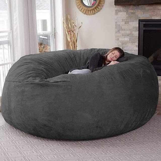 Puffs Gigantes e Aconchegantes na Decoração. - Flinki Artes