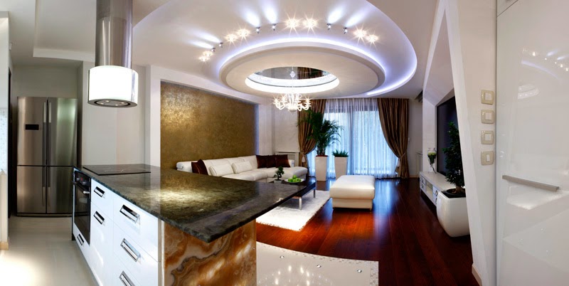 10 Unique false ceiling designs made of gypsum board