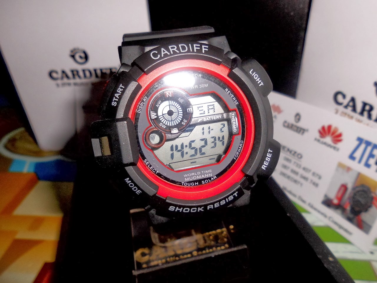 Jam Tangan Original Cardiff dan Modem High speed: Jam Cardiff sporty D ...