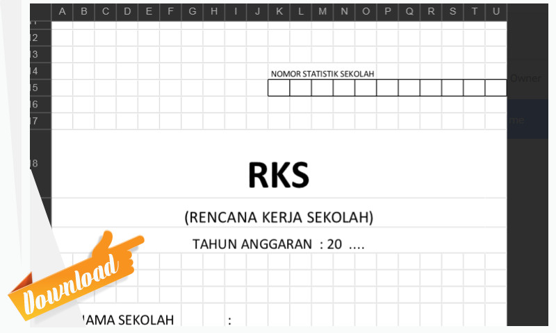 Contoh Format RKS Terbaru dengan Microsoft Excel | Administrasi Pendidikan