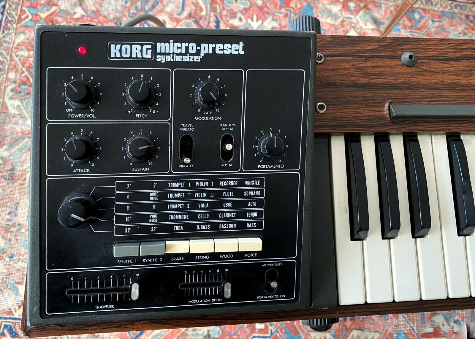 MATRIXSYNTH: Korg Micro Preset M-500 SN 790135