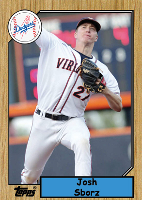 Dodgers Blue Heaven: Josh Sborz was Chosen as the Dodgers last Pick ...