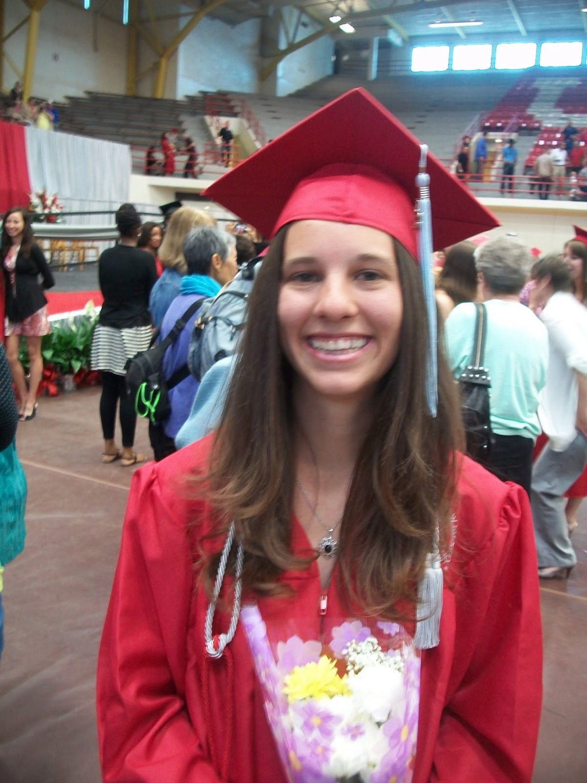 Today was the day my daughter graduated from college and I am so proud ...