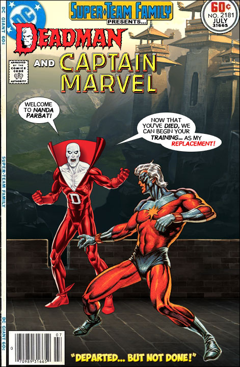 Super-Team Family: The Lost Issues!: Deadman and Captain Marvel