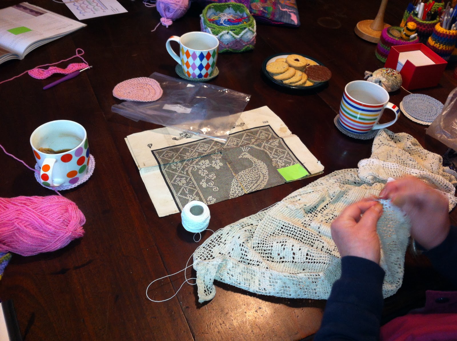 Get Hooked on Crochet: Day 57 + Two new workshops started today