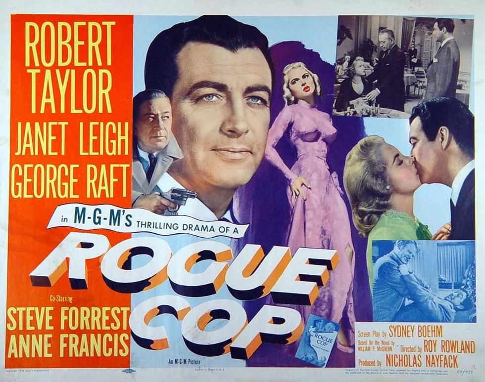 Classic Movie Ramblings: Rogue Cop (1954)
