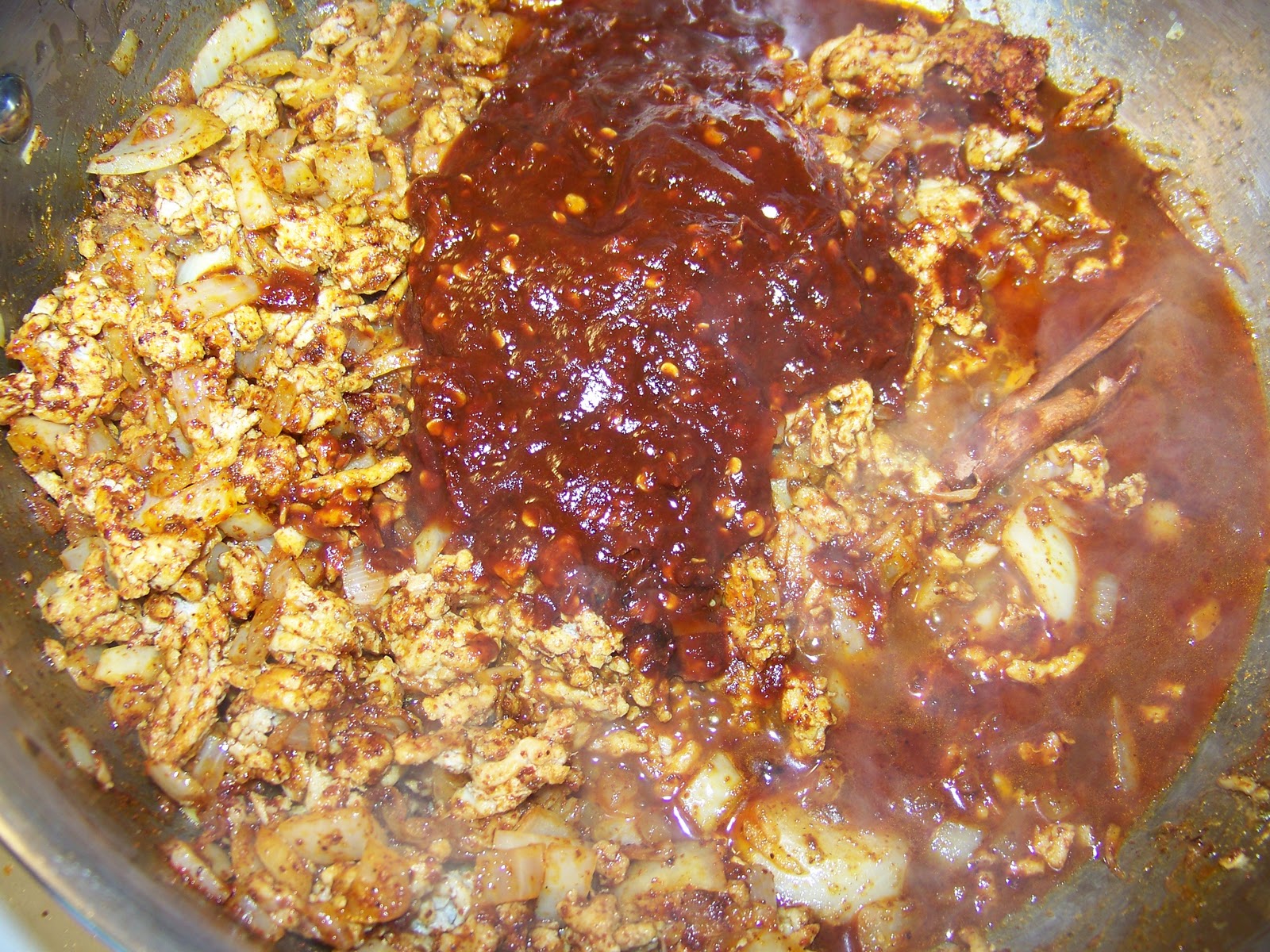 Kitchen Simmer: Chili Diablo with Avocado Cream