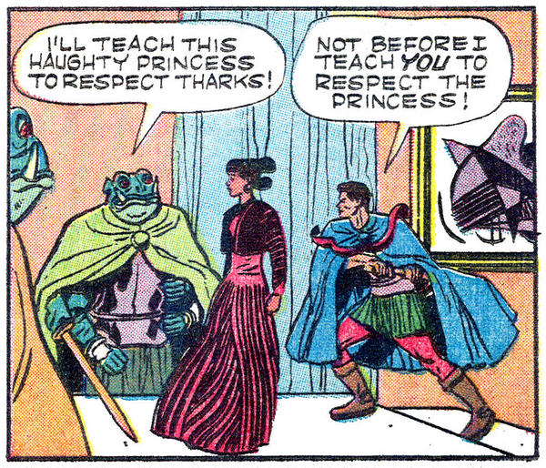 Pappy's Golden Age Comics Blogzine: Number 1732: Prisoner of the Tharks