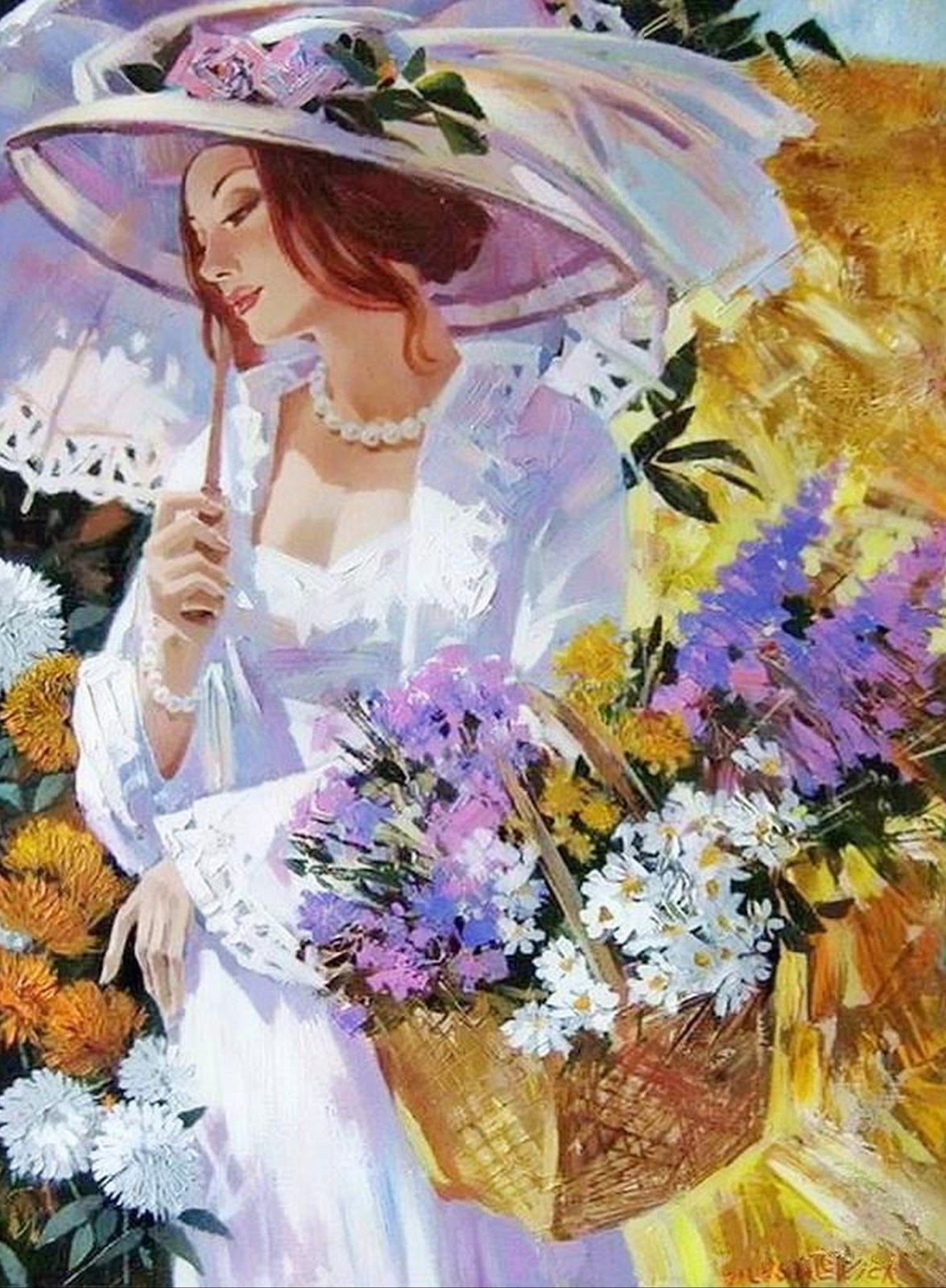 El arte es su máxima expresión : Pintura: Arte Figurativo con Mujeres
