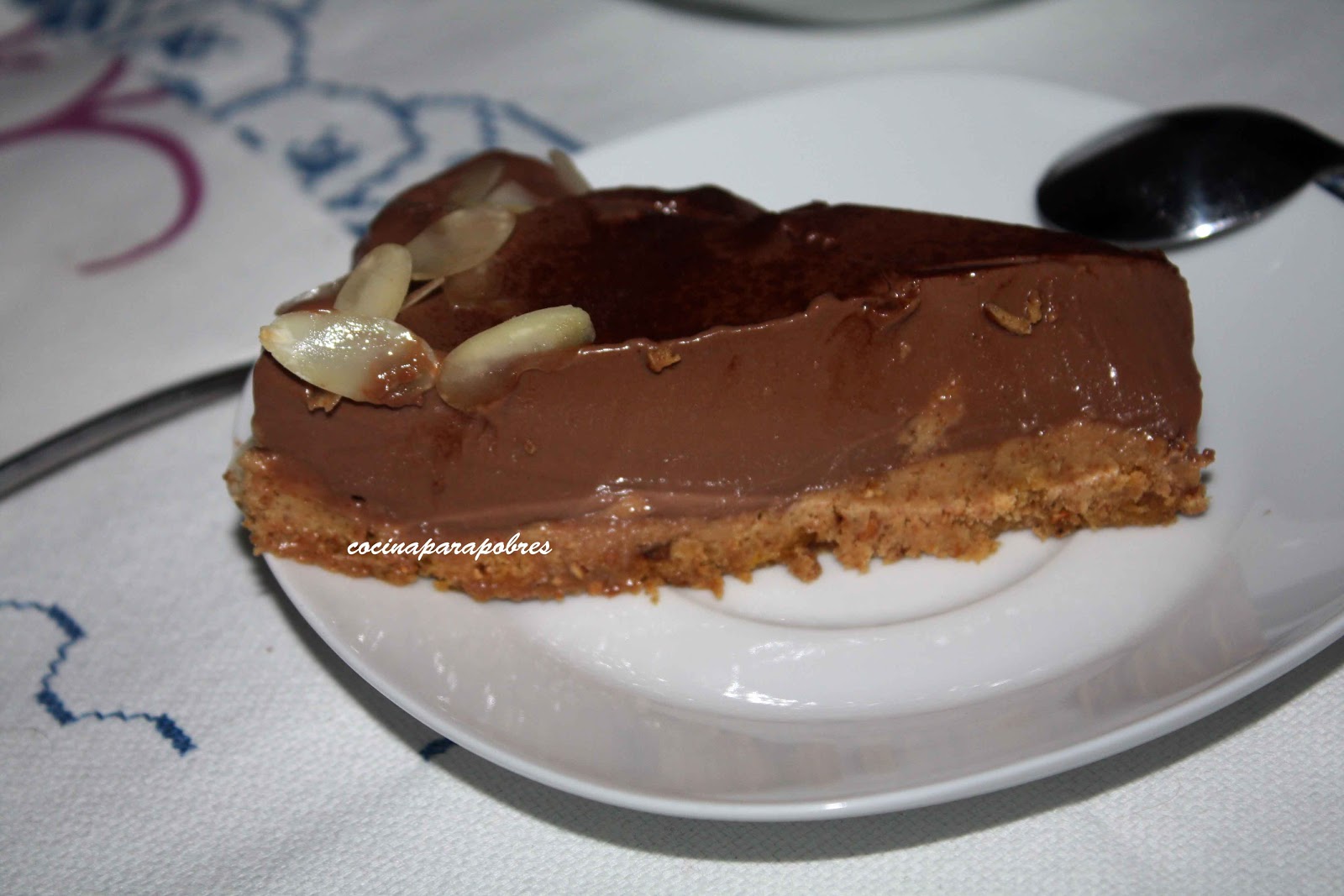 Tarta fría de chocolate
