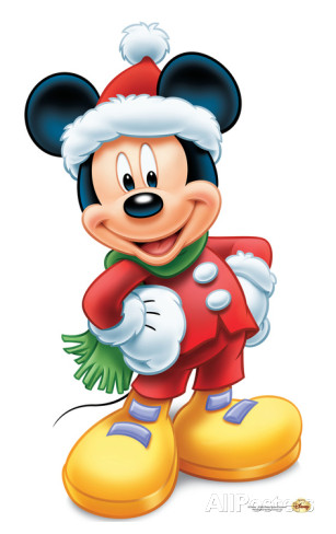 gifs animados de Mickey Mouse en Navidad | Trato o truco