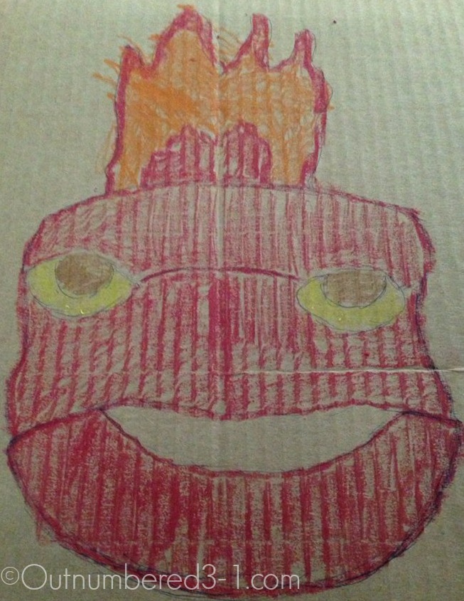 Celebrate Father's Day with a Skylander's DIY Craft - Outnumbered 3 to 1