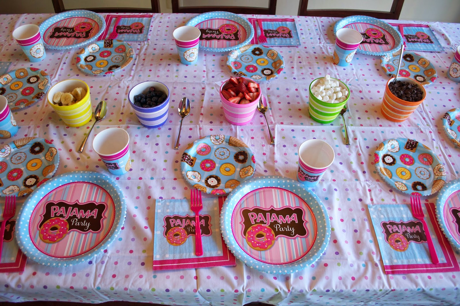 The Adventures of Purple and Pickle: Pancakes & Pajamas Party!!!