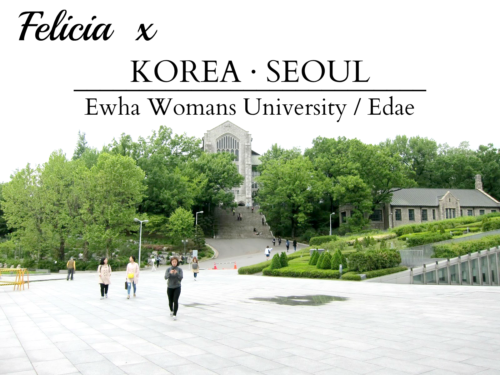Guide to Ewha Womans University / Edae - Felicia