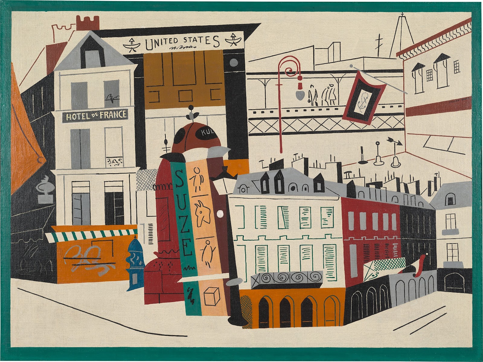 Art History News: Stuart Davis: In Full Swing