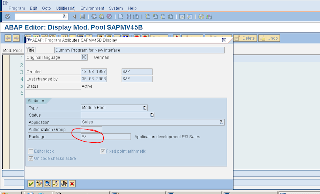 SAP TECH: Enhance the transaction 'VA01' , To set the default value to ...