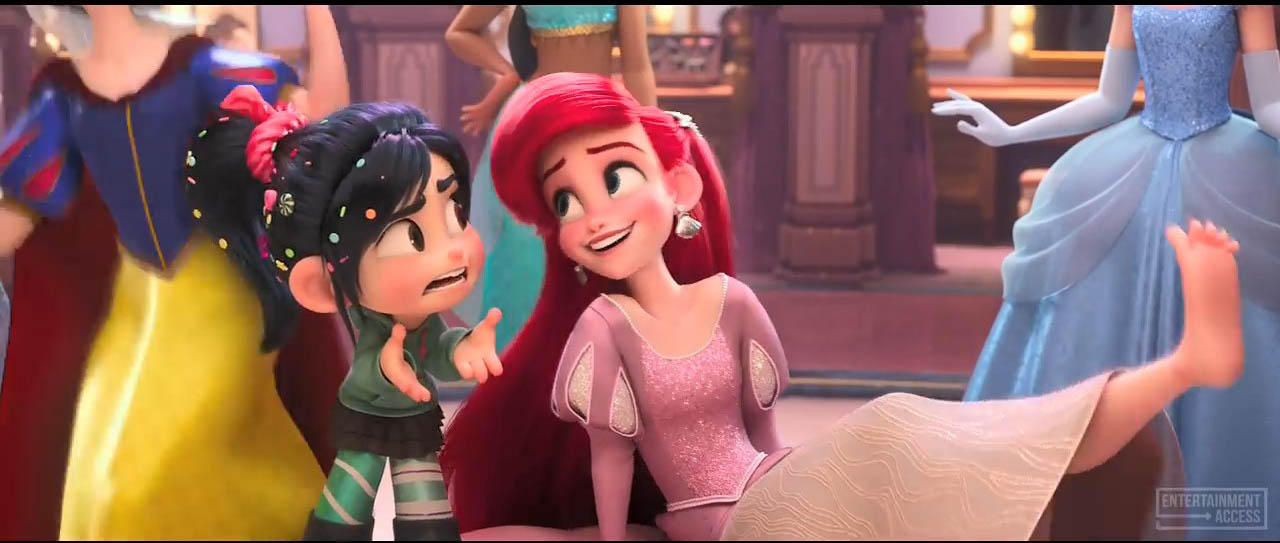 Anime Feet: Wreck It Ralph 2 Ralph Breaks The Internet : Ariel