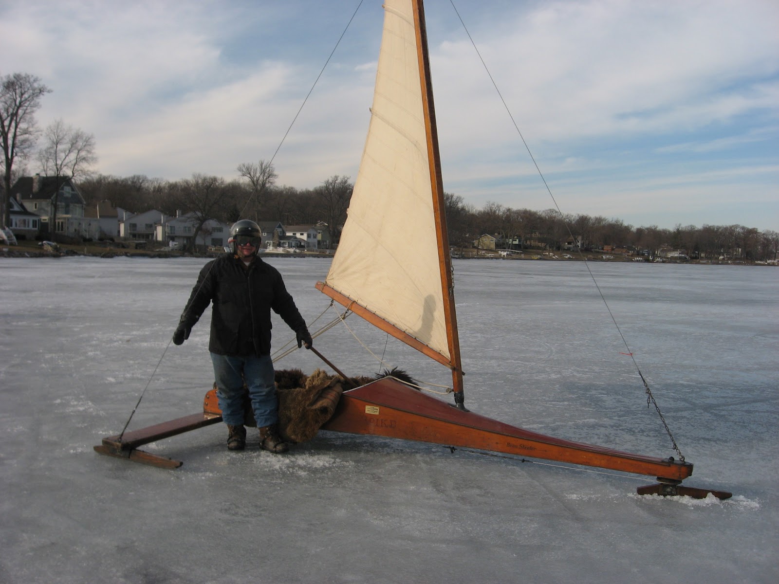 The Crowley Advisor: Iceboating on Lake Delavan