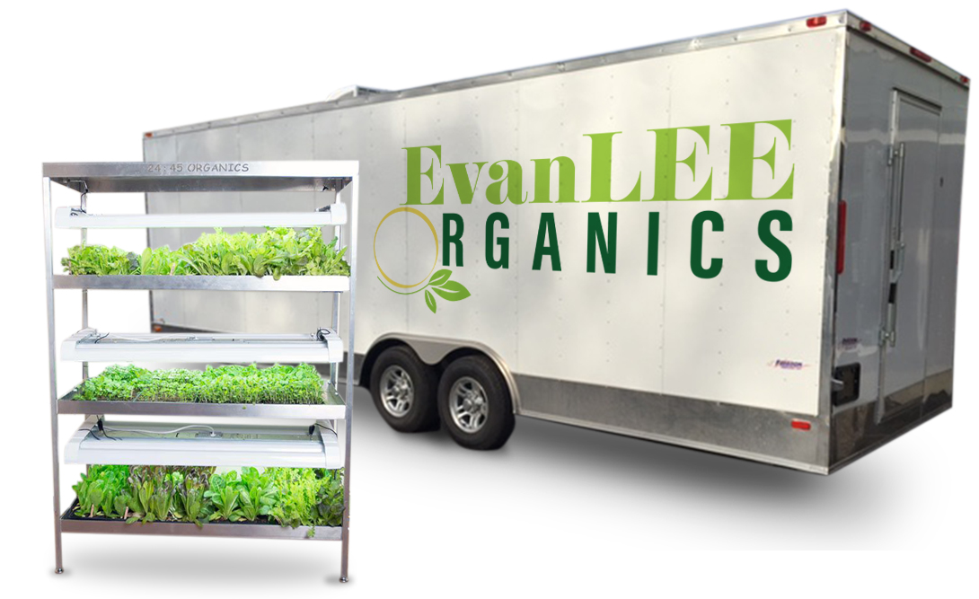 UMASS video inside of the grow trailer! - EvanLEE Organics News