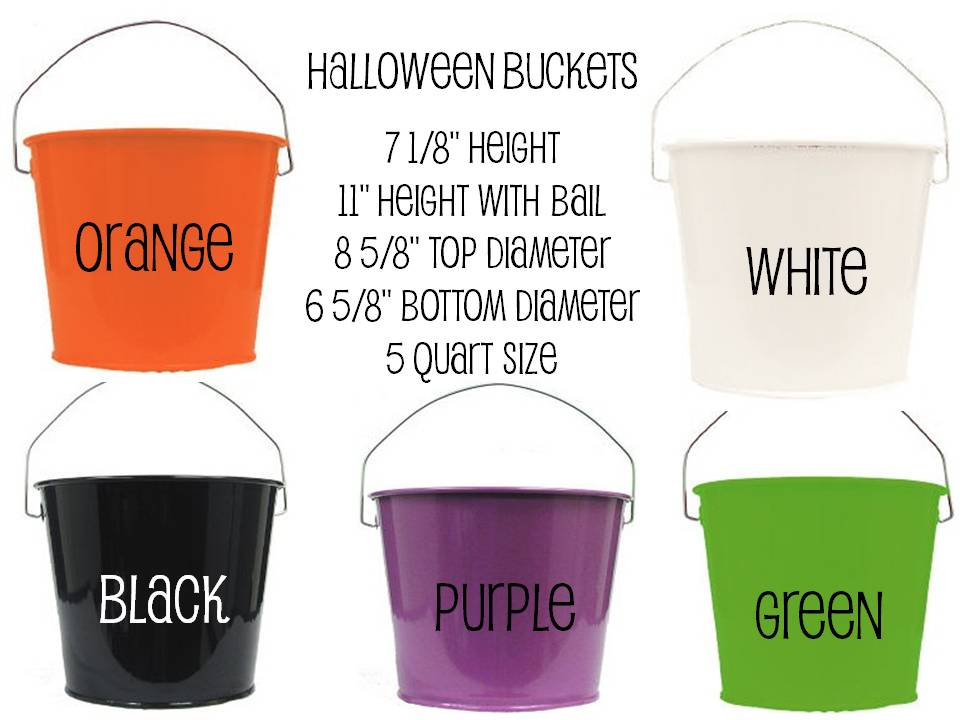 Dear Doodlez Designs: {Personalized Halloween Buckets 2013}