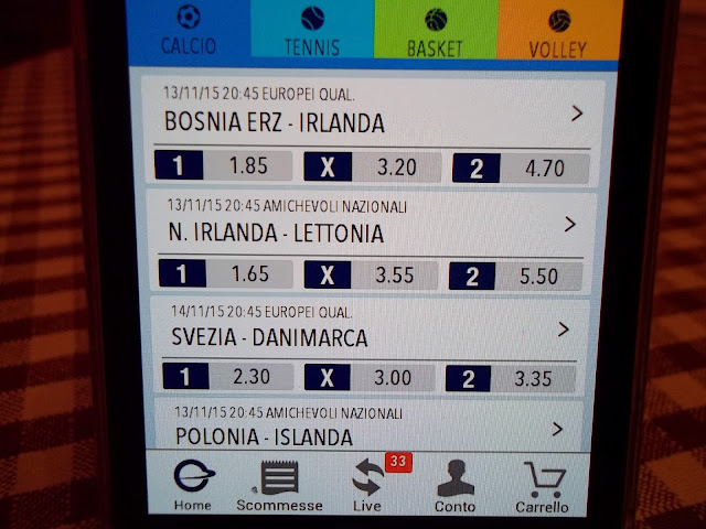 APP SPORT SNAI per Android per scommettere più facilmente