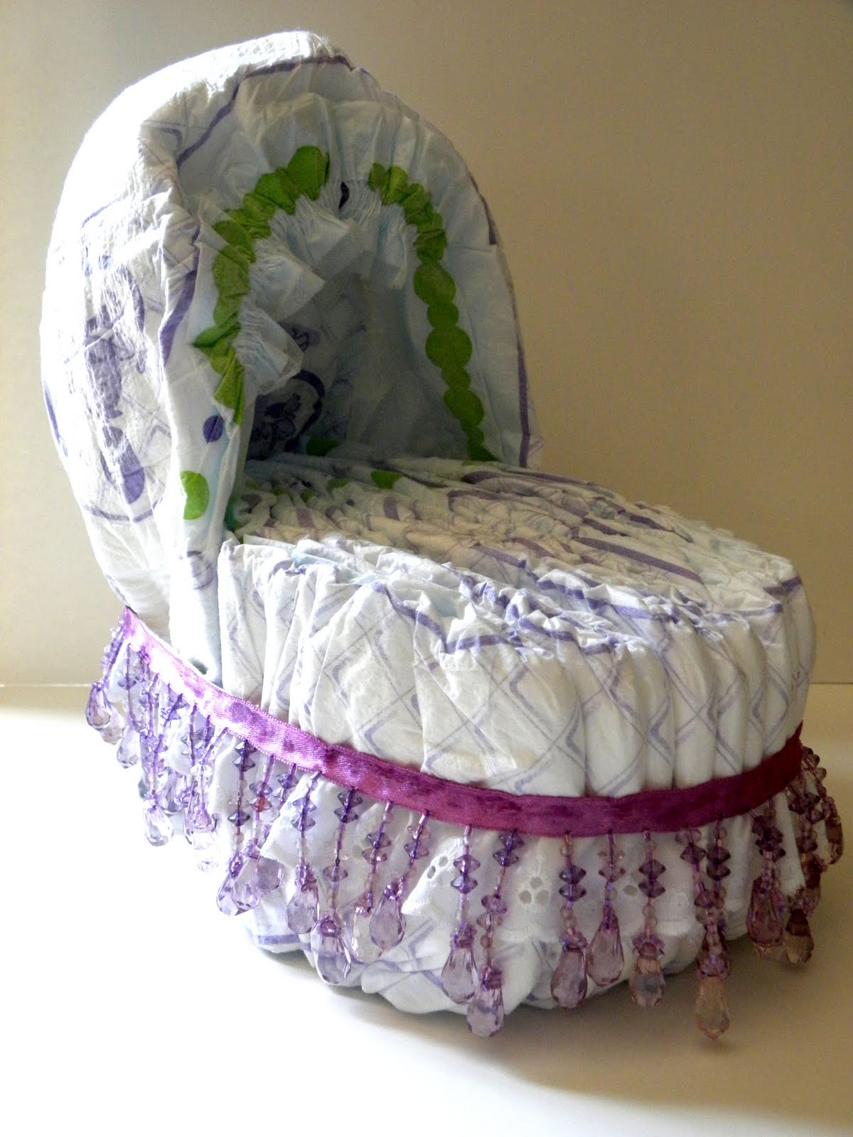 sassy scarlett: Diaper Bassinet