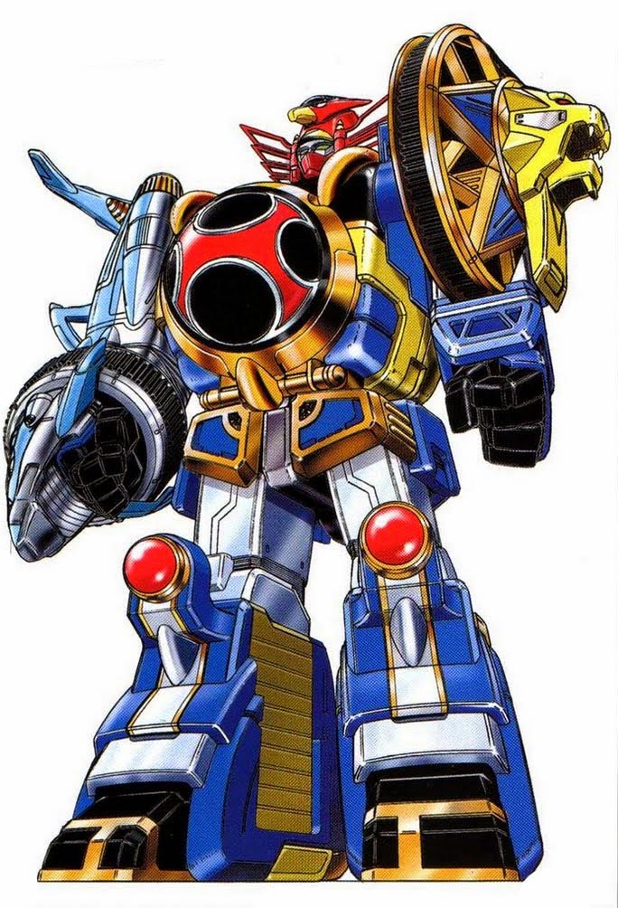 Tutti i Megazord dei Power Rangers