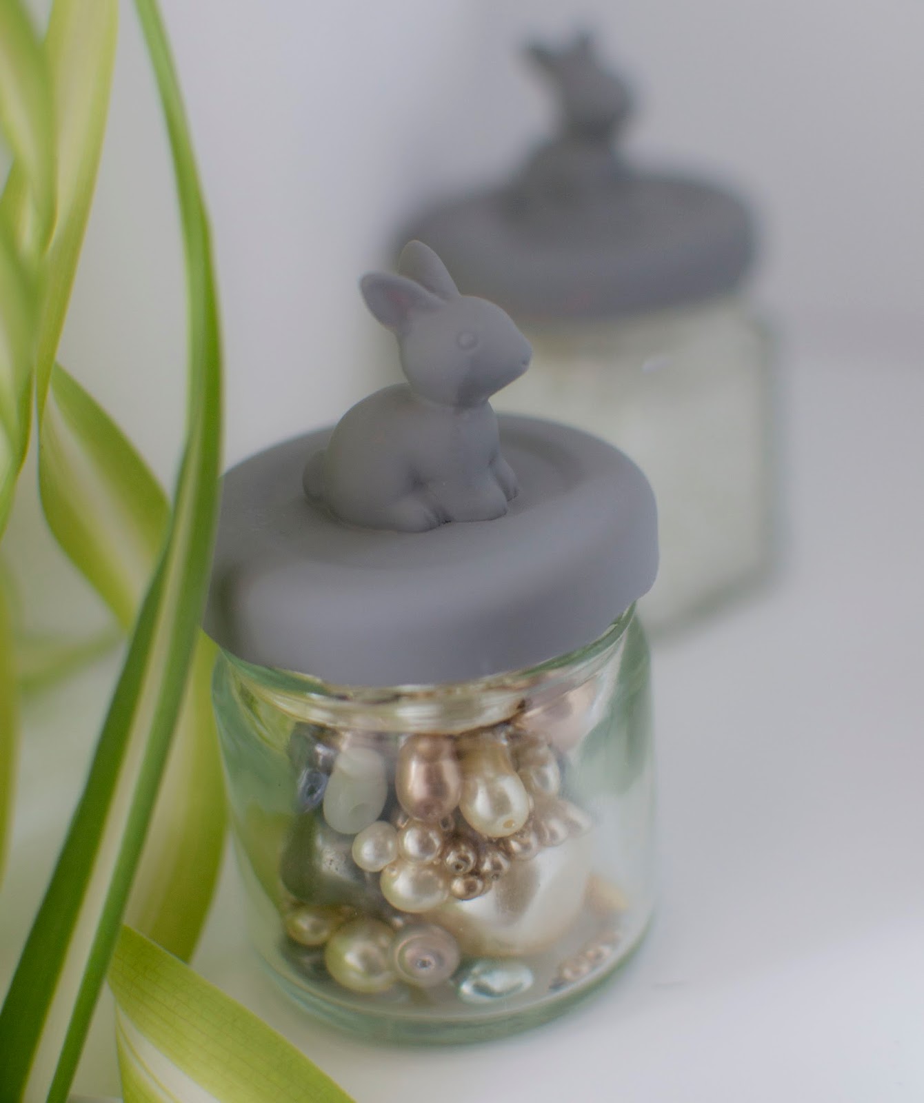 Ett hem i Laihela: Återanvända små glasburkar