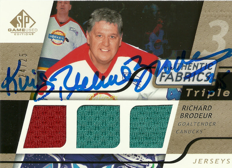 Michael's Hockey TTM: Richard Brodeur