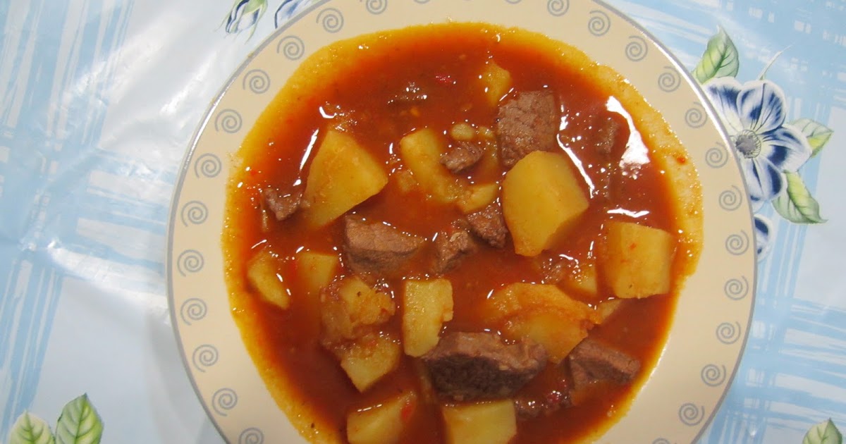 Cocina Hecha en Casa: Carne Guisada con papa.