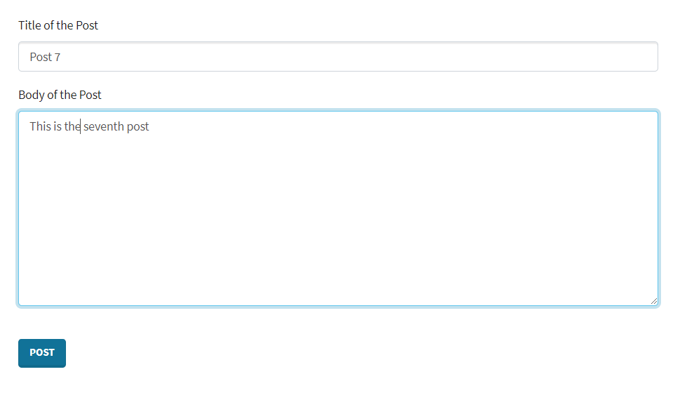 Insert Data In Laravel
