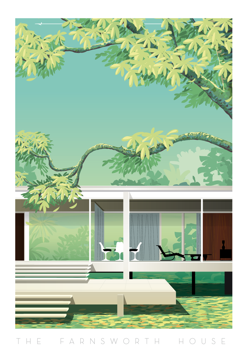 Richard Zielenkiewicz: FARNSWORTH HOUSE