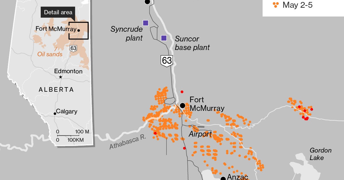 War News Updates: Alberta's Massive Forest Fires Have Spread To The ...
