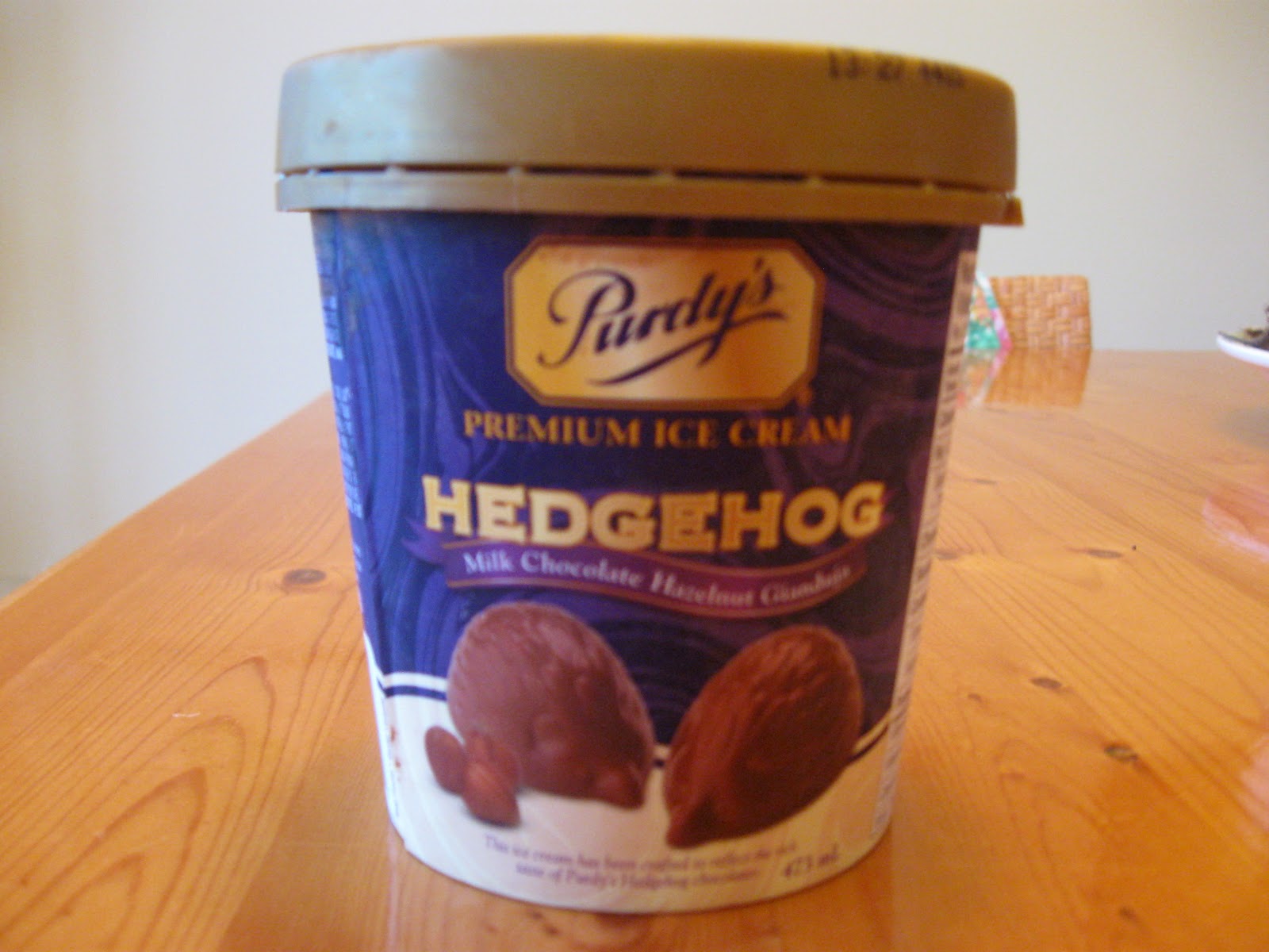 Two Girls, One Scoop: Review: Purdy's "Hedgehog" Ice Cream