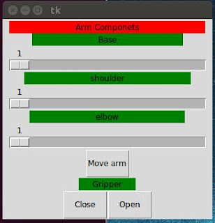 3D Printed Robot: Python + Arduino: GUI Control through Serial